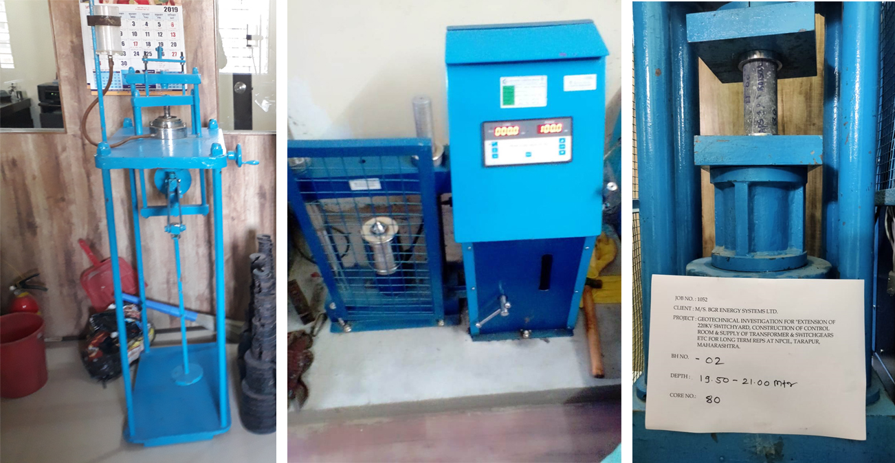 SOIL MECHANICS LABORATORY – Geo Profiles & Engineering Services Pvt. Ltd.